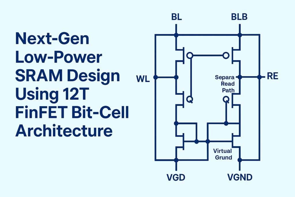 Next Gen Low Power Sram Design Using 12t Finfet Bit Cell Architecture Fostering Development