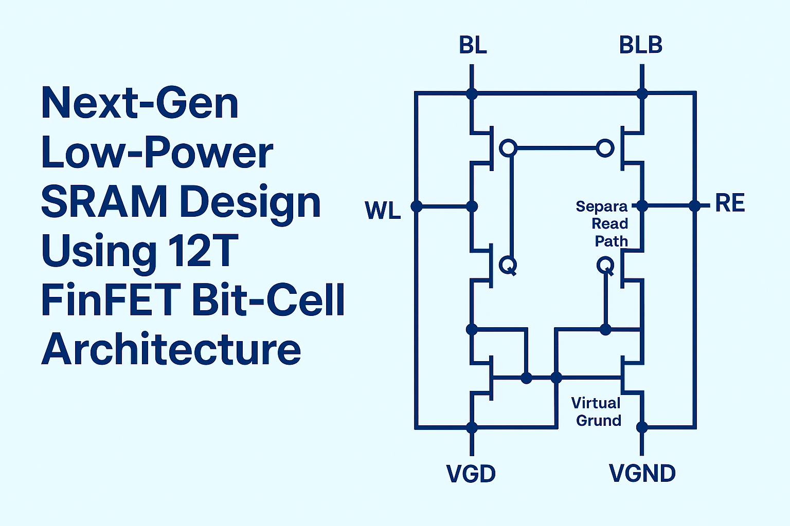 Next Gen Low Power Sram Design Using 12t Finfet Bit Cell Architecture Fostering Development